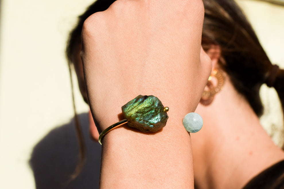 Mystic Wave Bangle – IVORY